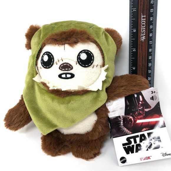 Mattel | Toys | Disney Star Wars Ewok Talking Plush W Sounds 6 Inch ...